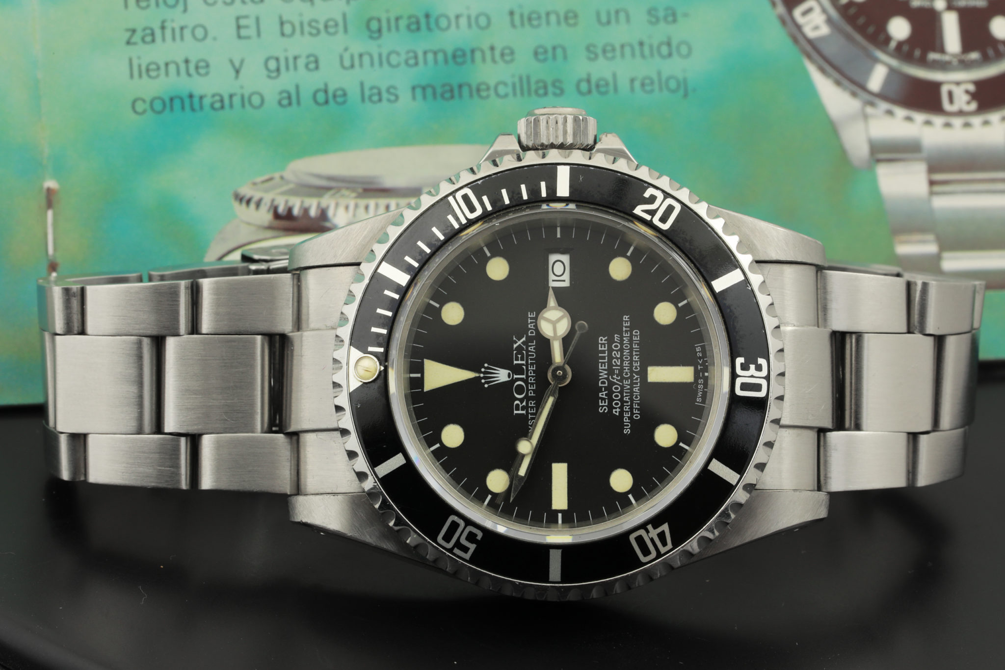 ROLEX SEA-DWELLER REF. 16660 TRIPLE SIX MATT PALLETTONI DIAL - Vintage ...