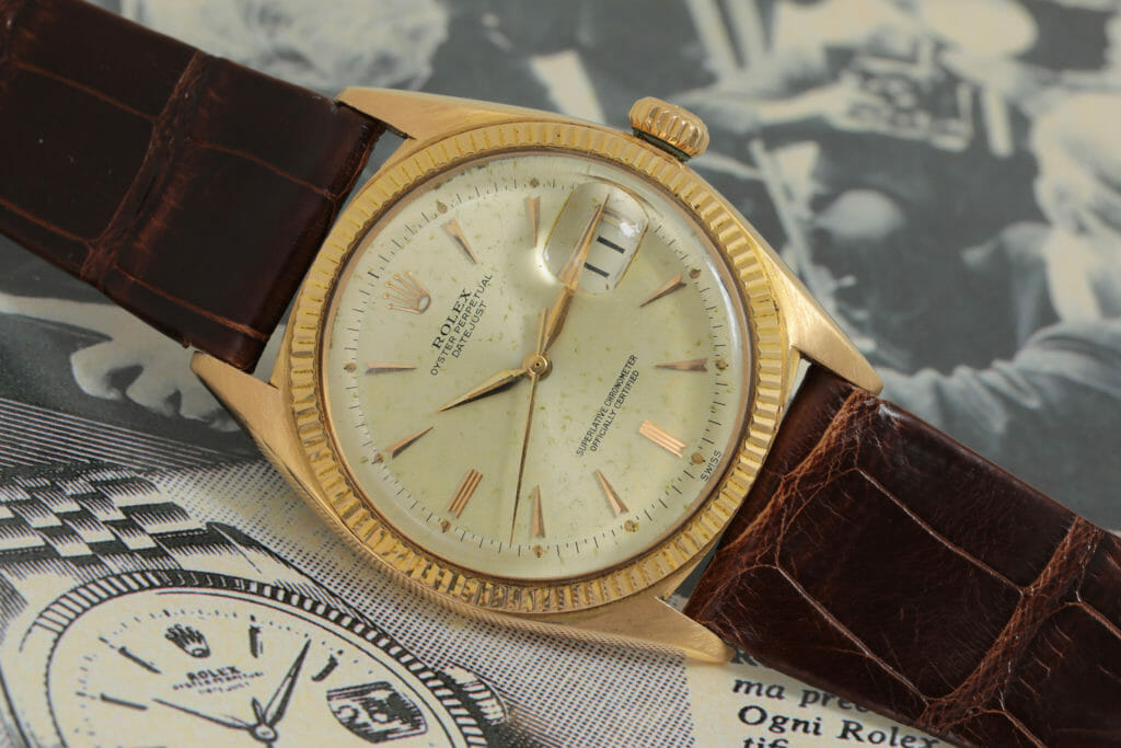 ROLEX DATEJUST REF. 1601 ROSE GOLD MADE IN 1960 - Vintage Watches ...